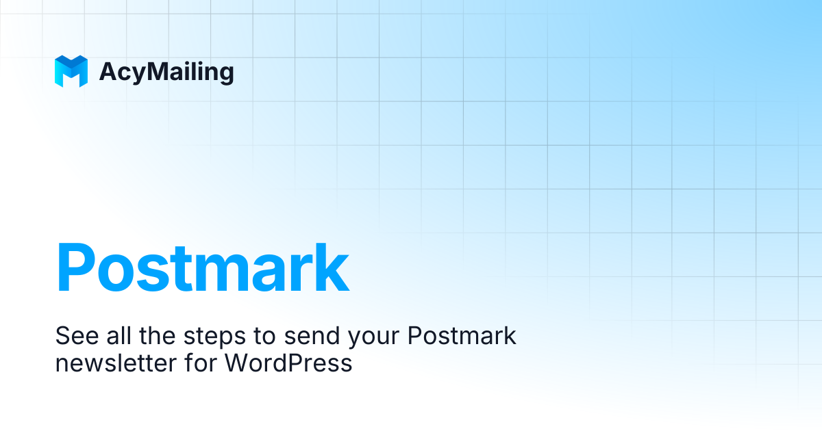 Postmark | AcyMailing